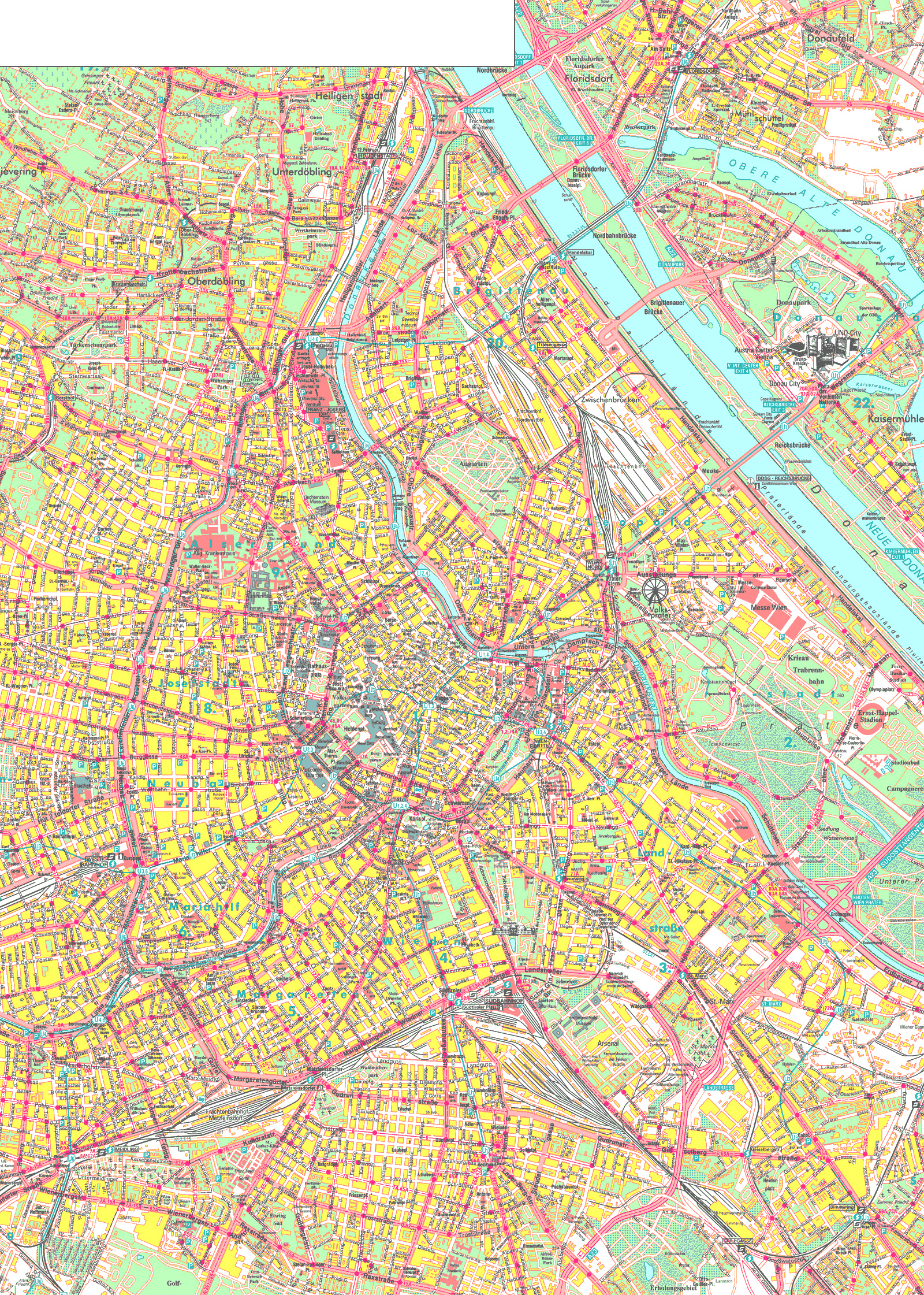 Map of Vienna city | Vienna | Austria | Europe | Mapsland | Maps of the ... Map of Vienna city | Vienna | Austria | Europe | Mapsland | Maps of the ...