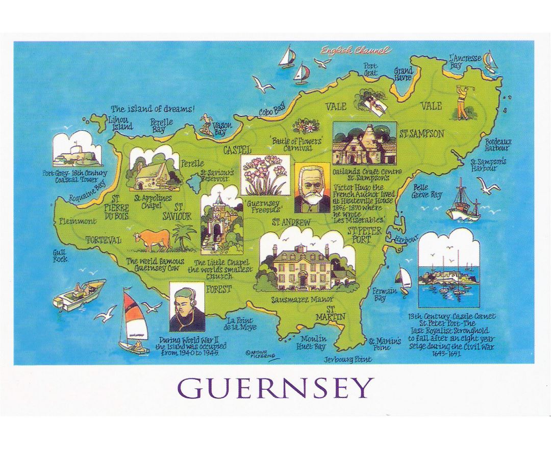 Maps of Guernsey | Collection of maps of Guernsey | Europe | Mapsland ... Maps of Guernsey | Collection of maps of Guernsey | Europe | Mapsland ...