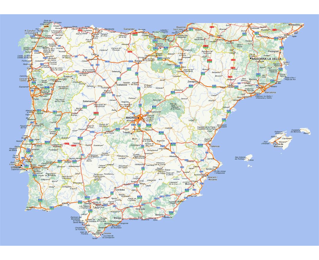World Maps Library Complete Resources Large Scale Maps Of Spain Images World Maps Library Complete Resources Large Scale Maps Of Spain Images